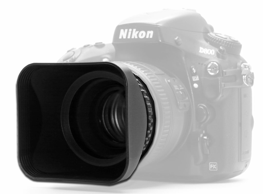 LENS HOOD DV Digital Video Camcoder Square Camera Video Sony Panasonic ...