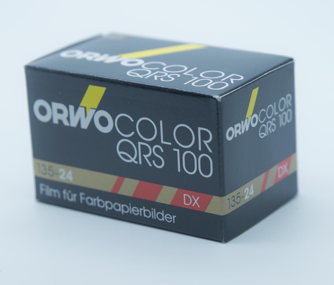 ORWO COLOR QRS 100 Vintage Film Camera Lomography Diana Lomo 24 Exp 135 ...