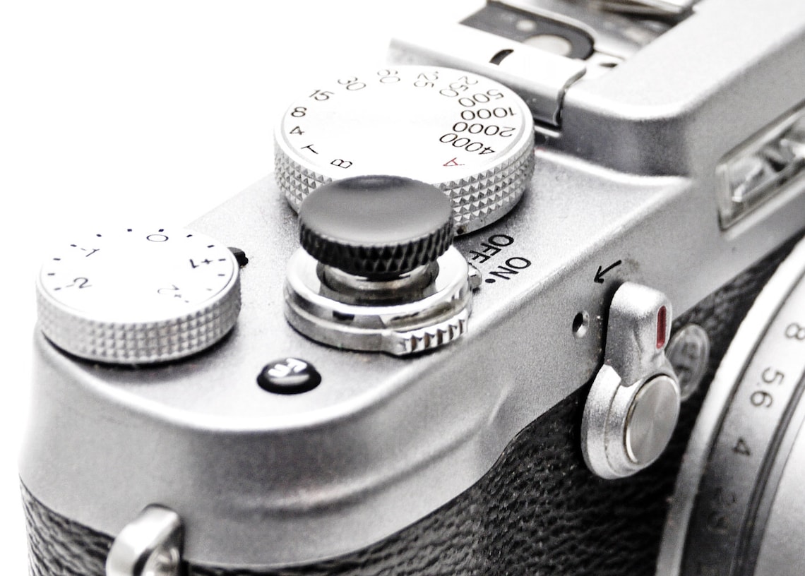 Soft Shutter Release Button Black Compatible for LEICA M4 M5 M6 M7 MP ...