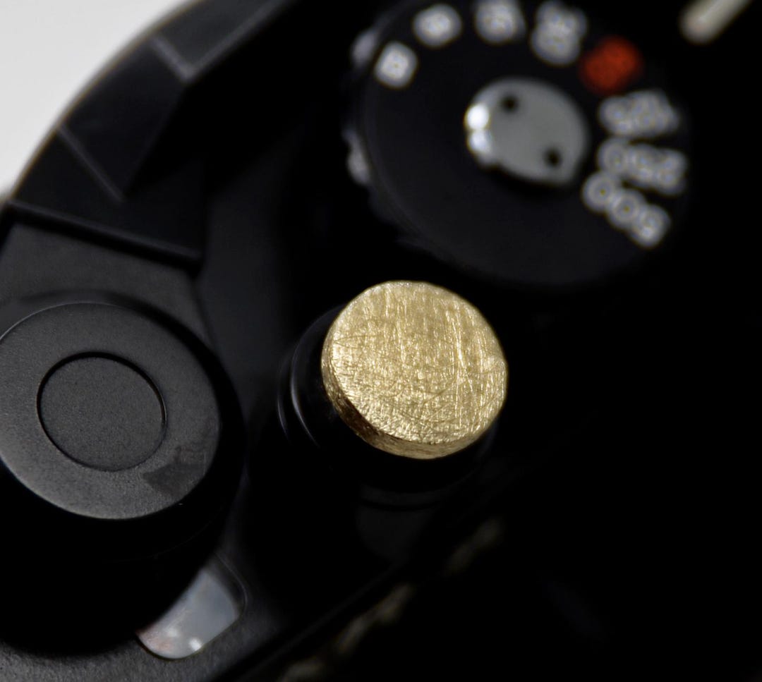 Soft Shutter Release Button Gold Compatible NIKON Df Zf F3 Fm2 T Fm3t Fm3a Fa Fe Fm Fm10 Em El ...