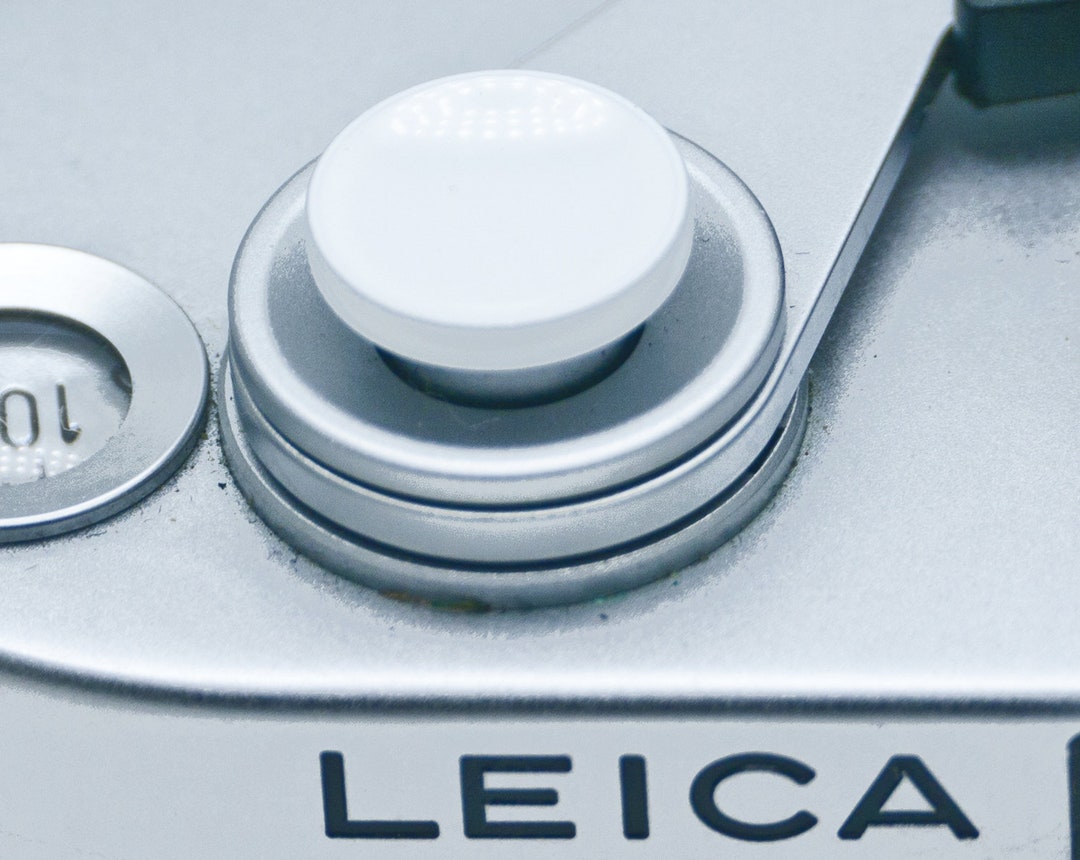 Soft Shutter Release Button White Compatible for LEICA M5 M6 M7 MP M8 ...