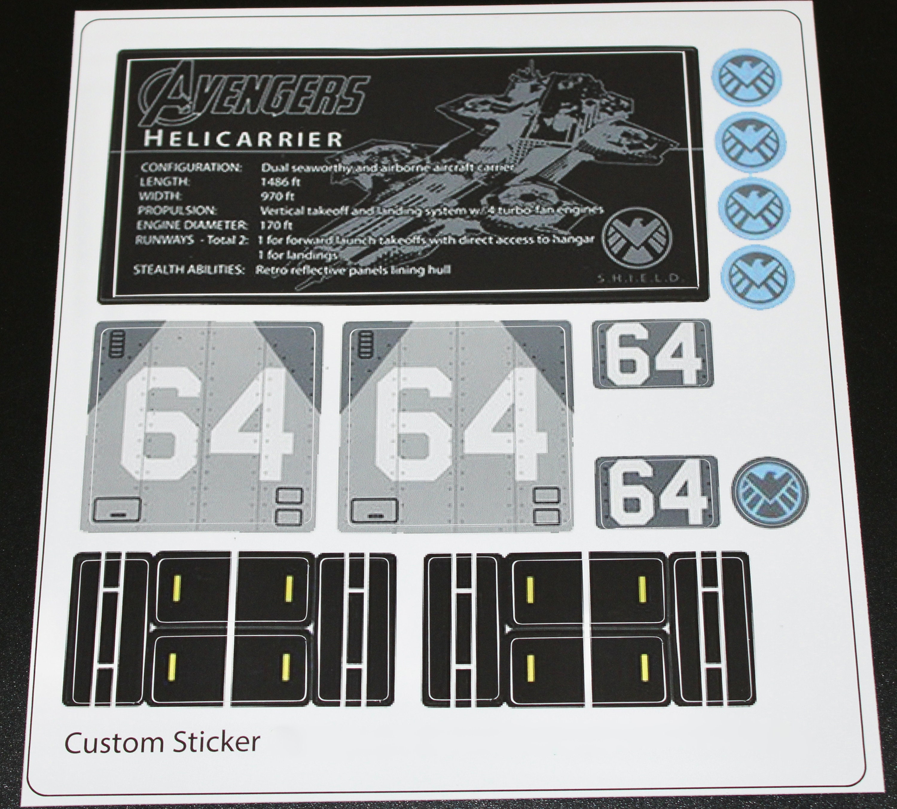 Lego Custom Helicarrier