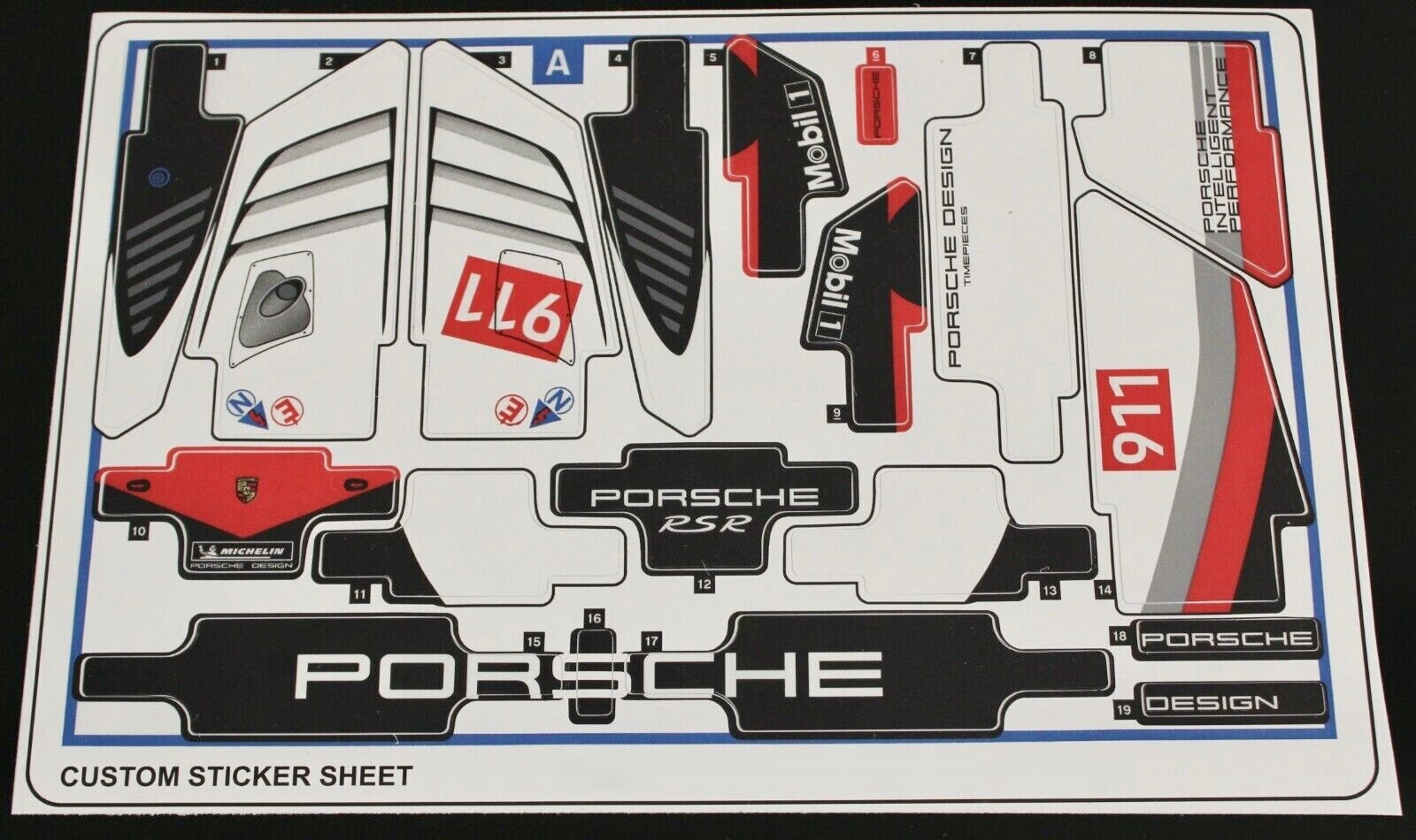 Custom Sticker Compatible With LEGO® 42096 Sticker Sheet for - Etsy