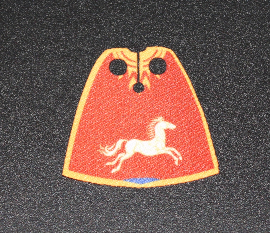 Cape Rohan Red Compatible With Mini Figure - Etsy