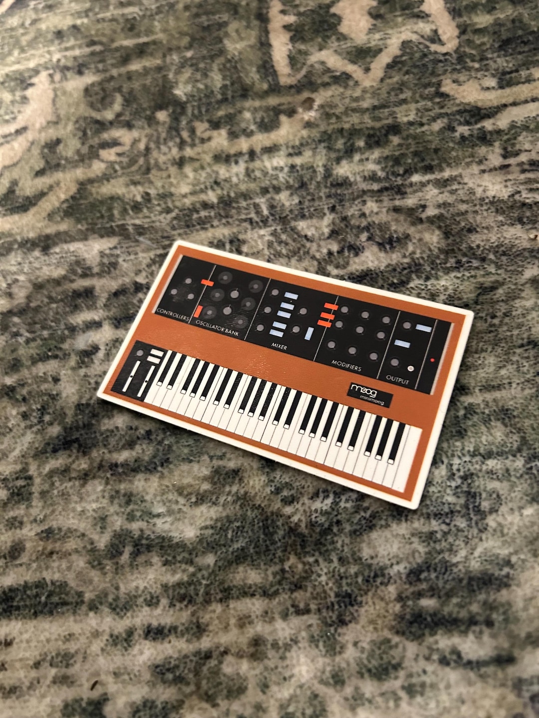 Moog Minimoog Clip Art Vinyl Sticker - Etsy