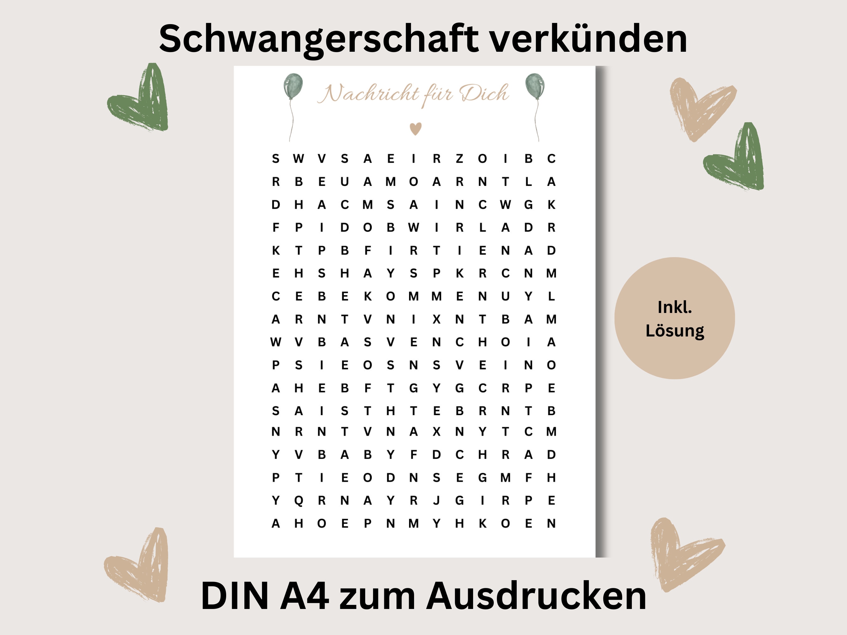 Schwangerschaft Verkunden Ratsel Whatsapp