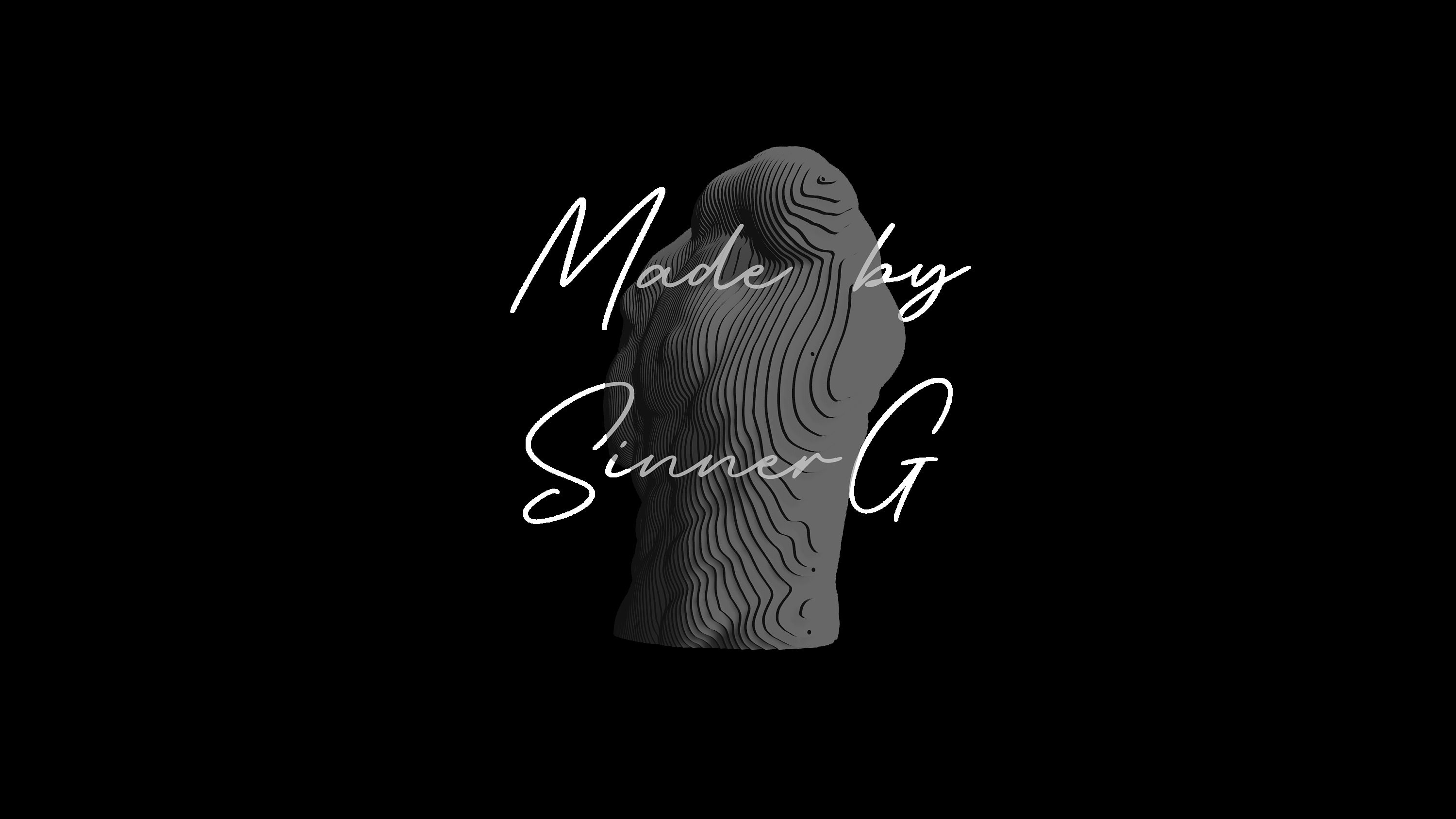 Parametric Male Torso DXF FILE - Etsy