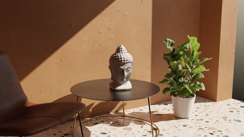 Parametric Buddha Head DXF & PDF FILES - Etsy