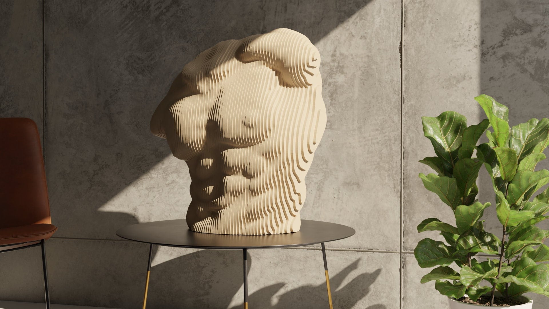 Parametric Male Torso DXF FILE - Etsy