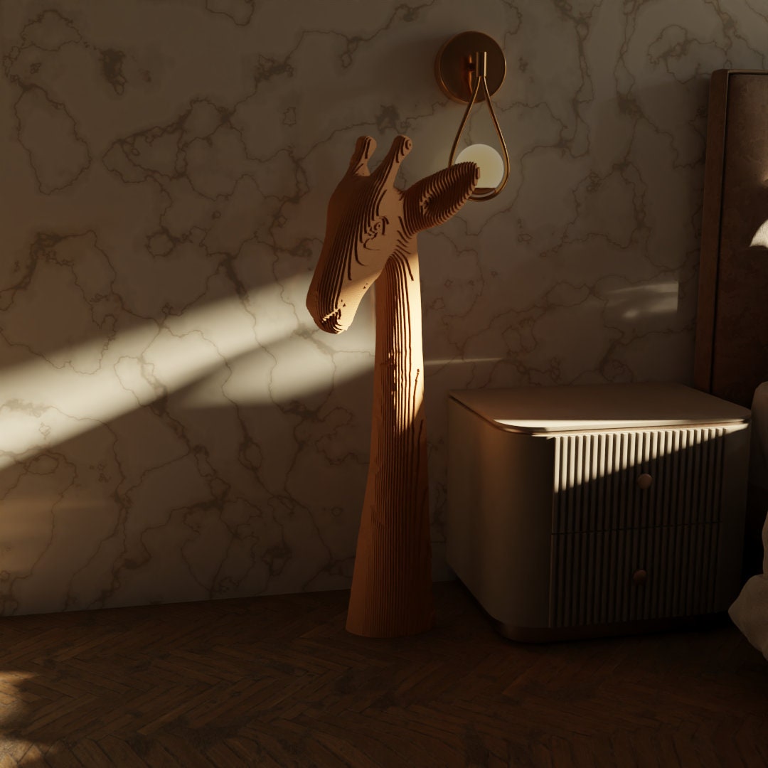 Parametric Giraffe DXF and PDF Files - Etsy