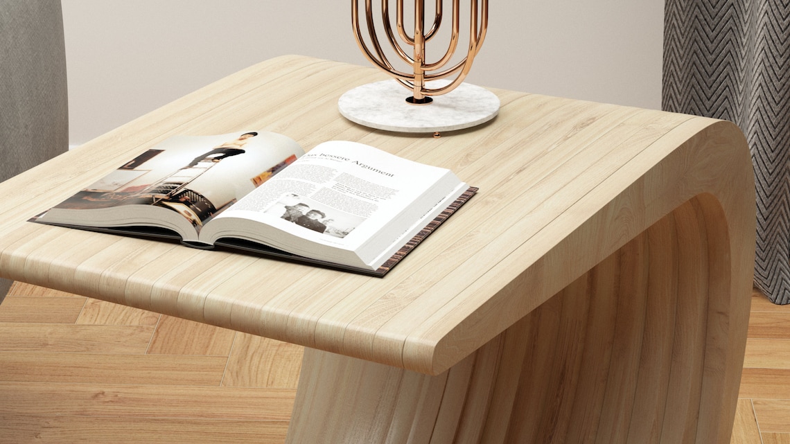 Parametric Side Table DXF Files - Etsy