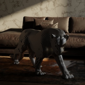 Parametric Panther DXF+PDF Files - Etsy