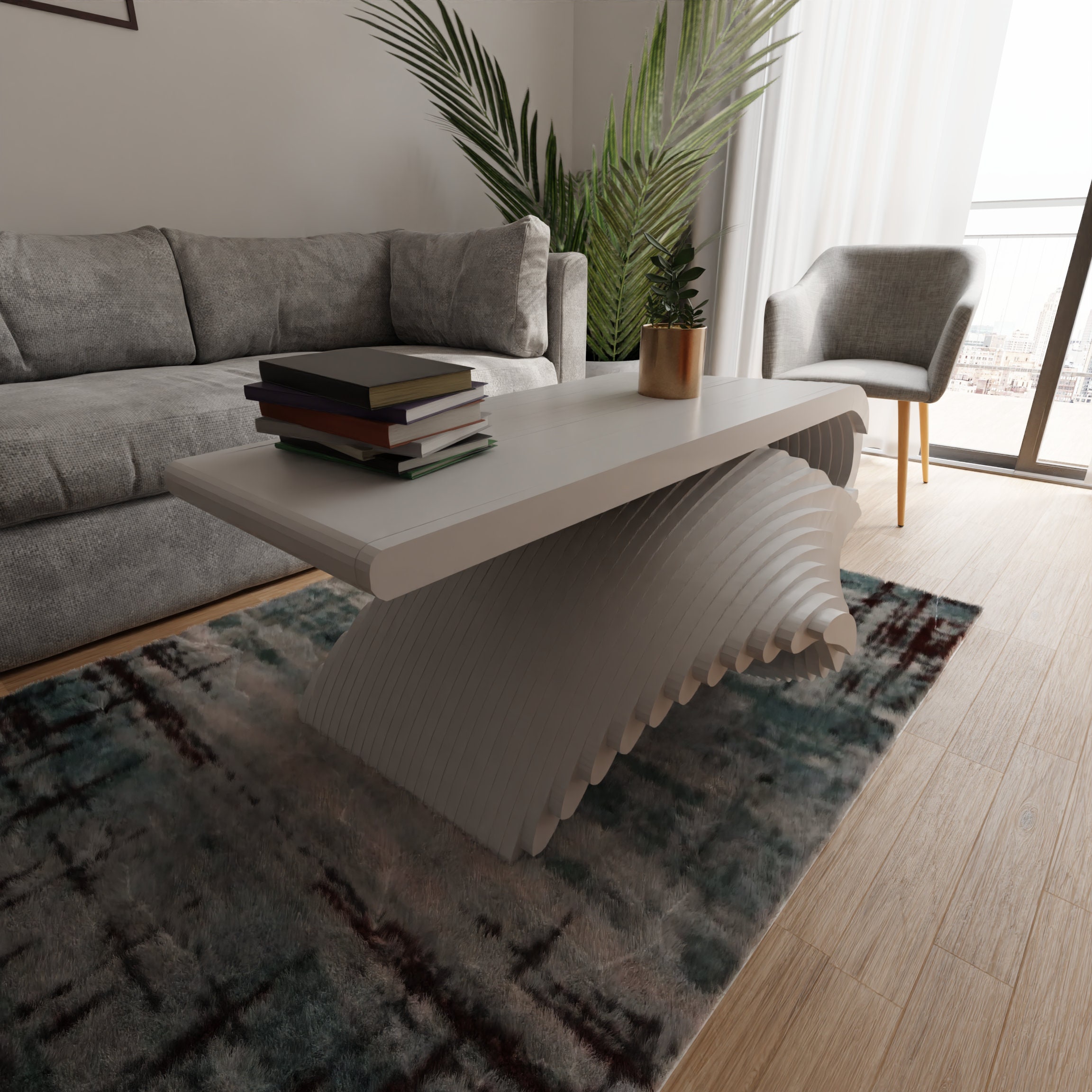 Parametric Paramorph Coffee Table DXF FILES - Etsy