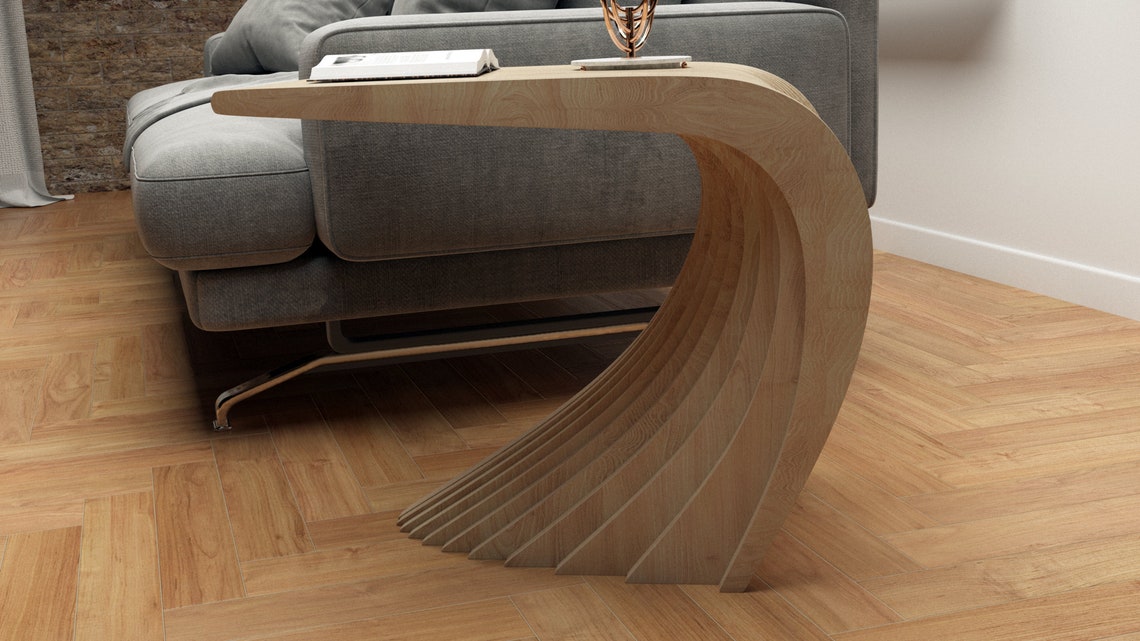 Parametric Side Table DXF Files - Etsy