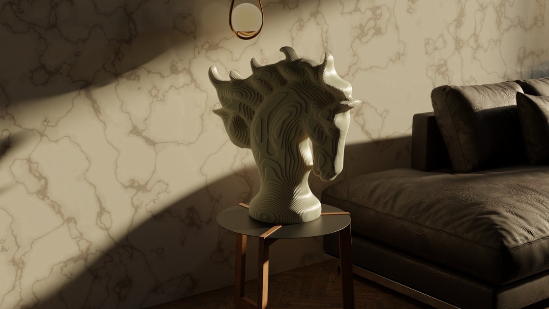 Parametric Horse Head DXF+PDF File - Etsy