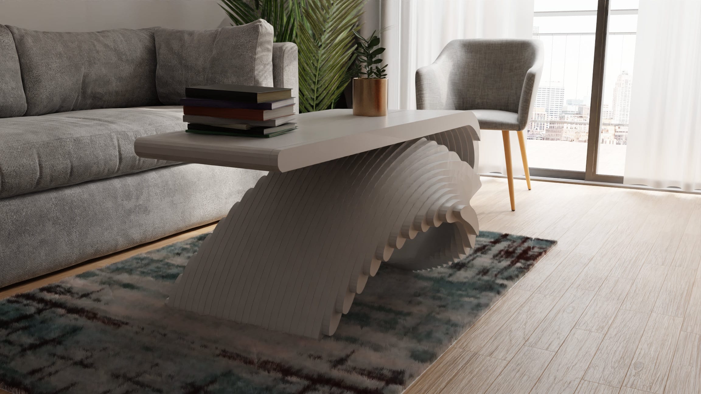 Parametric Paramorph Coffee Table DXF FILES - Etsy