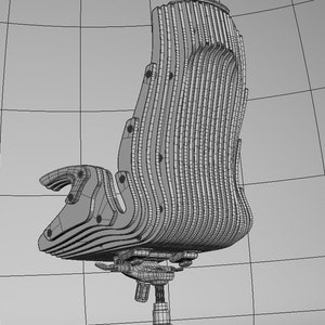 Parametric Office Chair DXF File for Laser or Cnc - Etsy