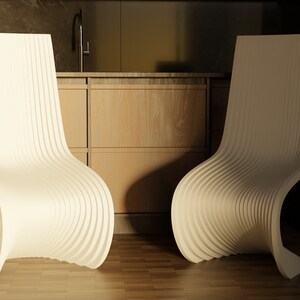 Parametric Dining Chair DXF Files - Etsy