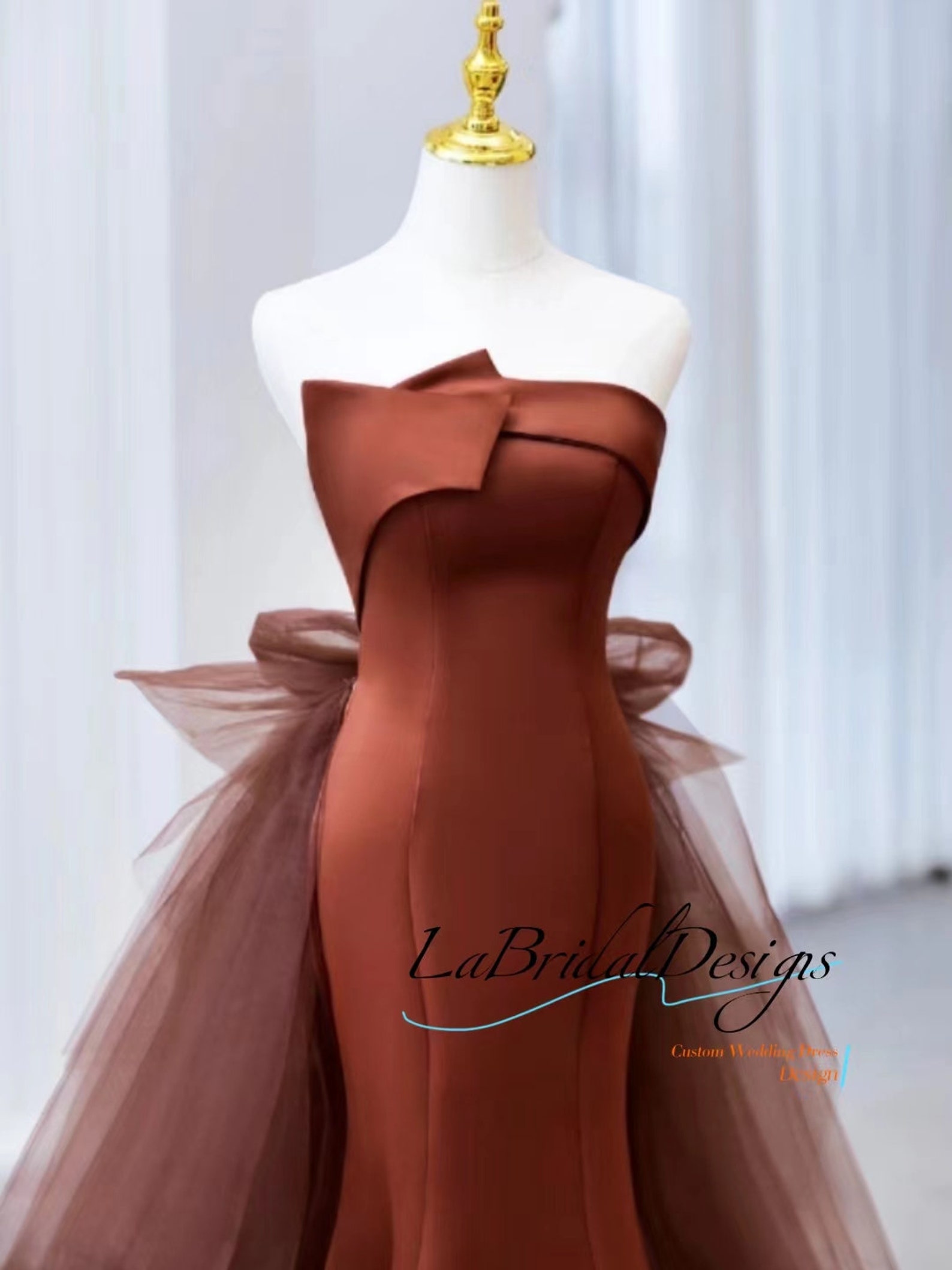 Small Fishtail Satin Dress Evening Prom Party Dress Women - Etsy