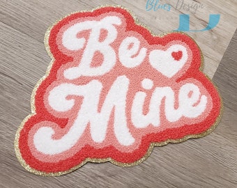 Be Mine Chenille Patches - Etsy