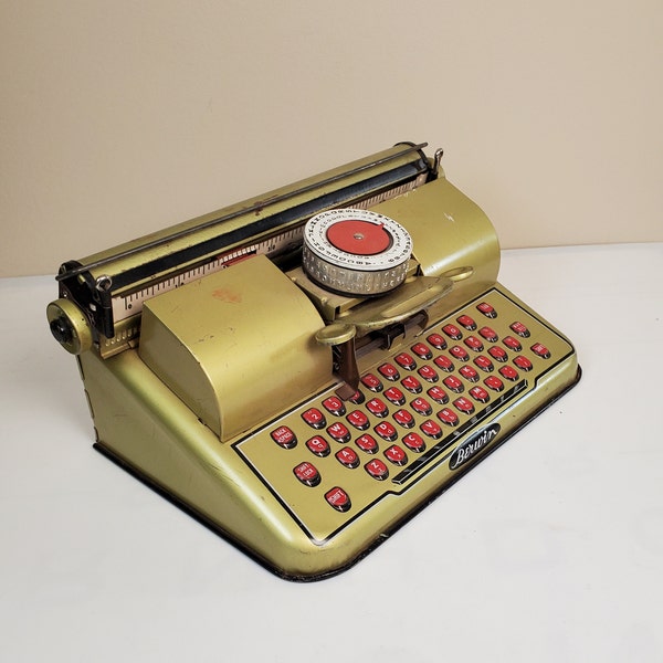 Toy Typewriter - Etsy