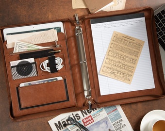 Leather Iphone Portfolio - Etsy