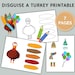 Disguise A Turkey Printable | Thankful Turkey or Build a Turkey ...