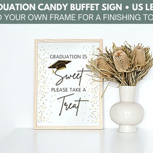 Graduation Candy Bar Sign & Labels | Printable | Graduation Candy ...