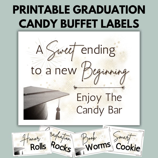 Candy Buffet Signs - Etsy