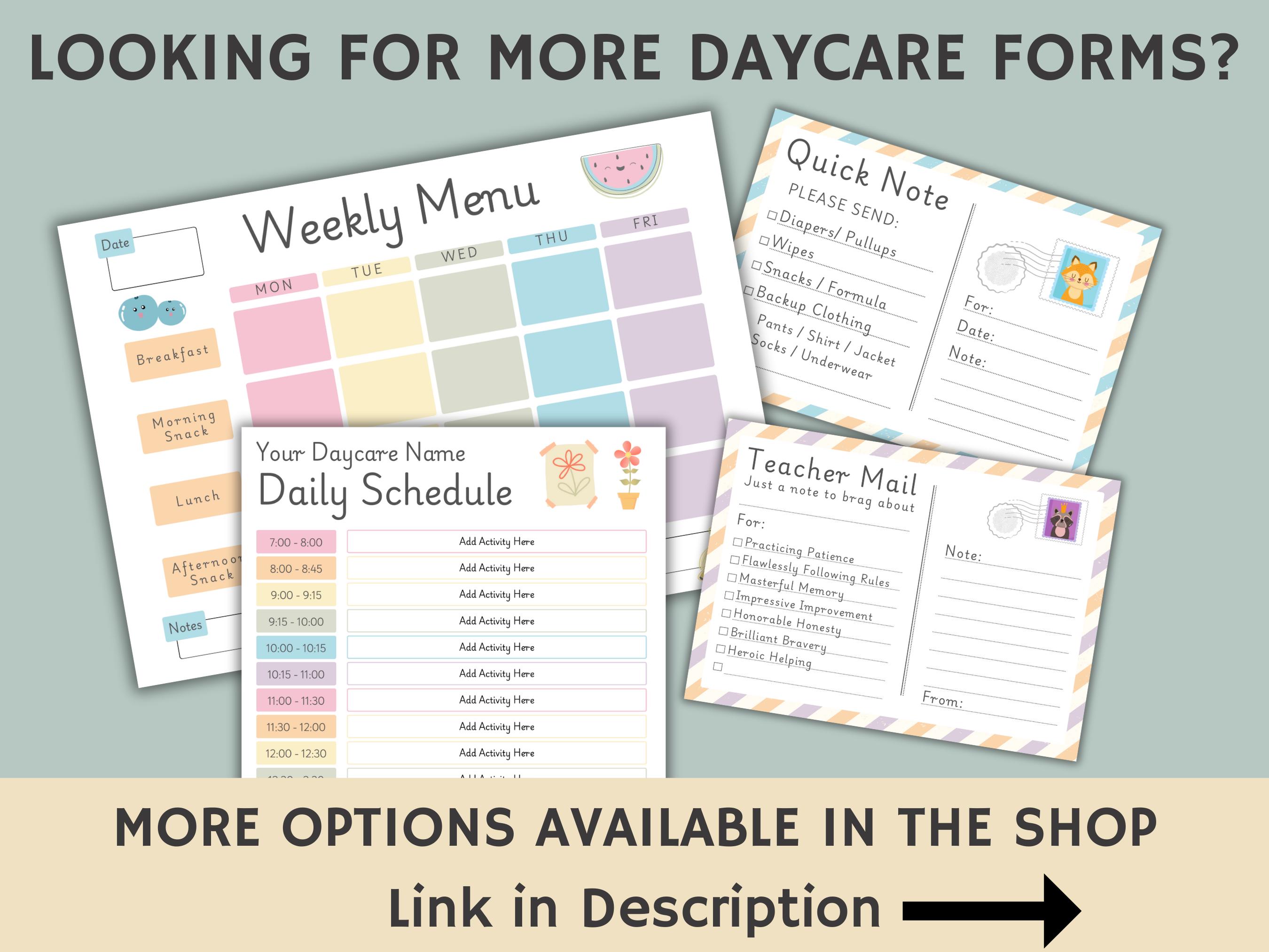 All About My Baby | Printable or Digital | Infant Information Form ...
