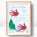 Cardinal Handprint Art Printable | Christmas Handprint Craft | Winter ...