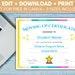 Editable Moving up Certificate Preschool Graduation Daycare Certificate ...