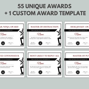 Funny Employee Appreciation Award Certificate | Custom Staff ...