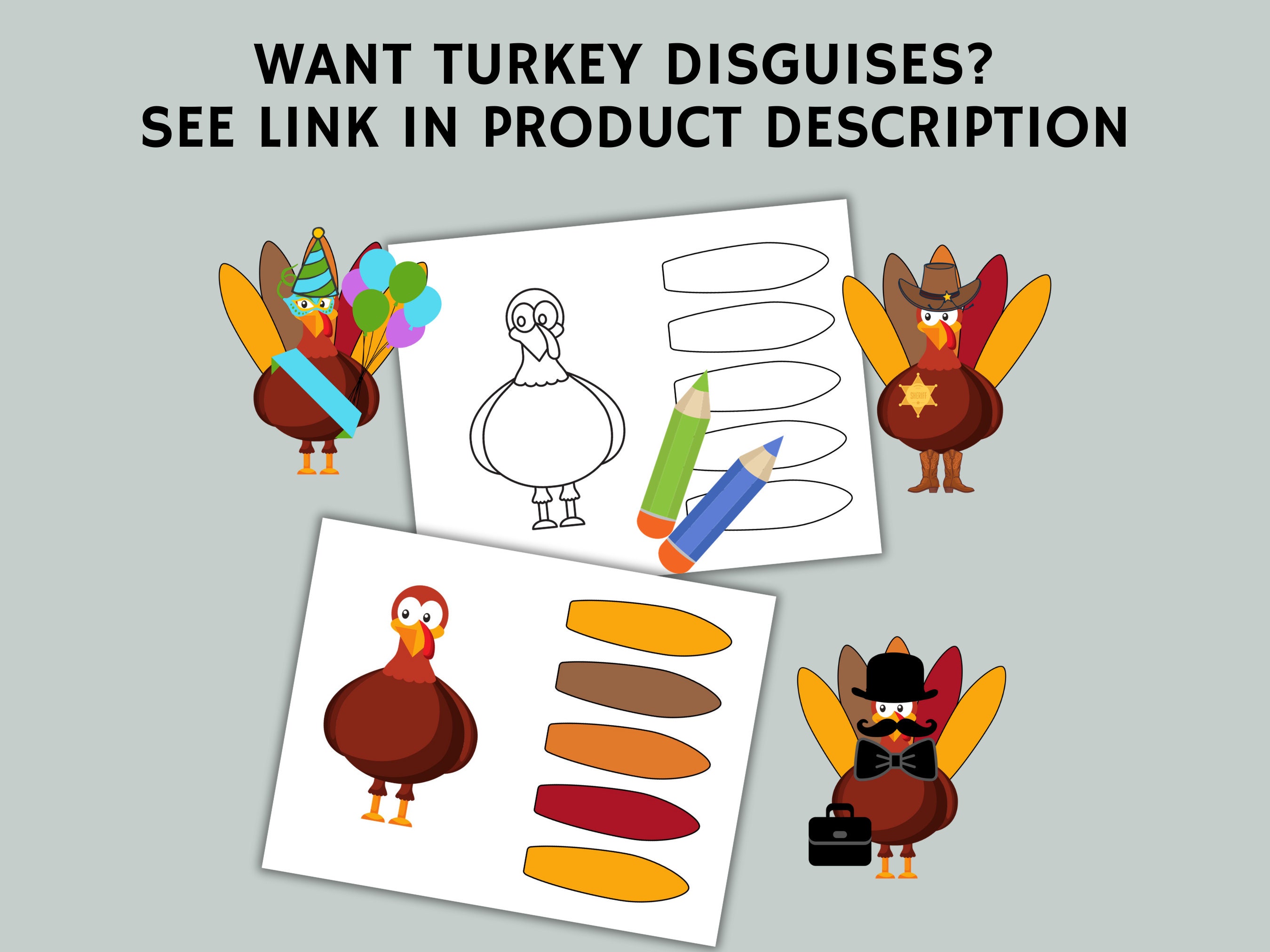 Build A Turkey Printable | Thankful Turkey | Thanksgiving Craft ...