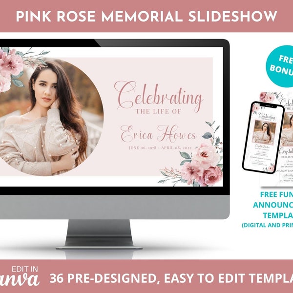 Powerpoint Funeral Slideshow - Etsy