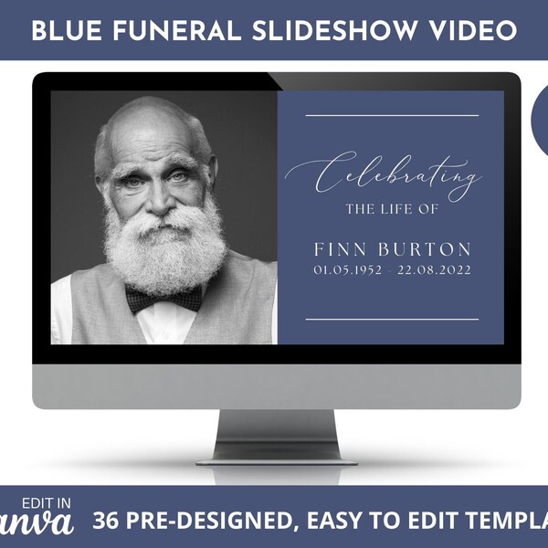 Powerpoint Funeral Slideshow - Etsy