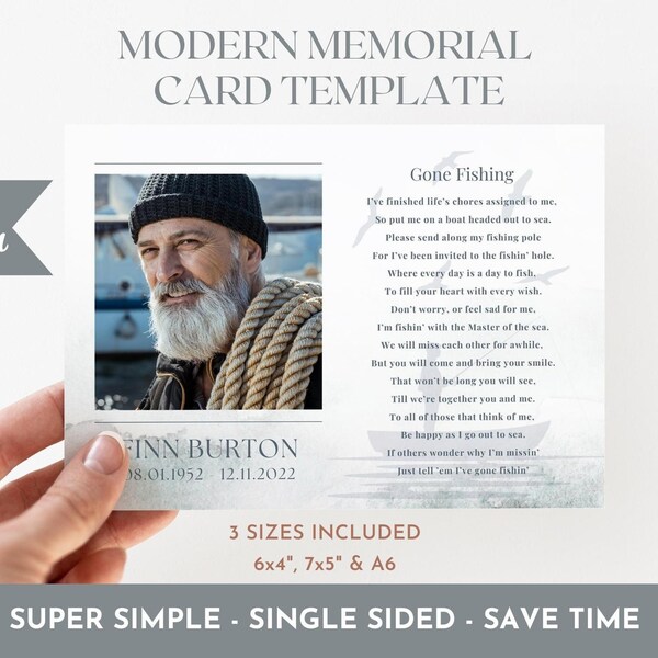 Fisherman Cards - Etsy