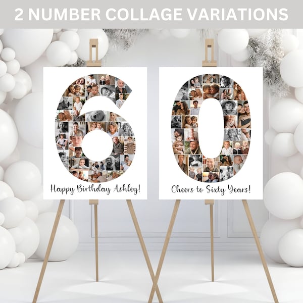 Male 60th Birthday Welcome Sign - Etsy
