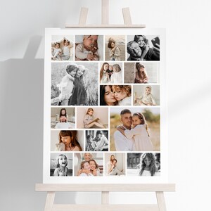 21st Birthday Photo Collage Poster Bundle TEMPLATE, Look Who's 21 ...