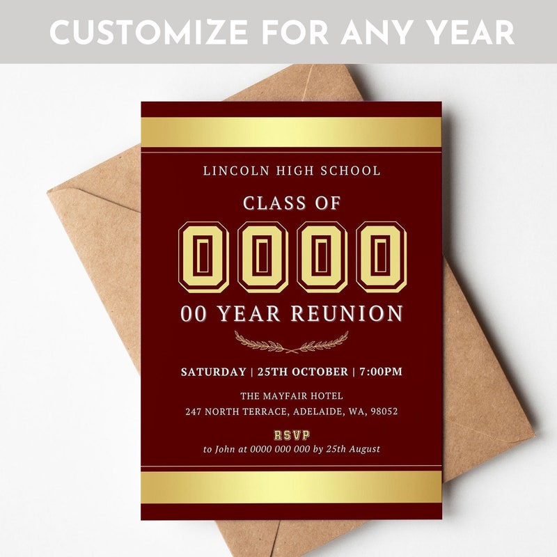 Family Reunion Banquet Program - Etsy