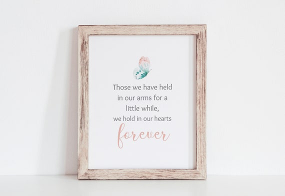 Infant Loss Memorial Poem Ready to Print Stillborn Baby - Etsy