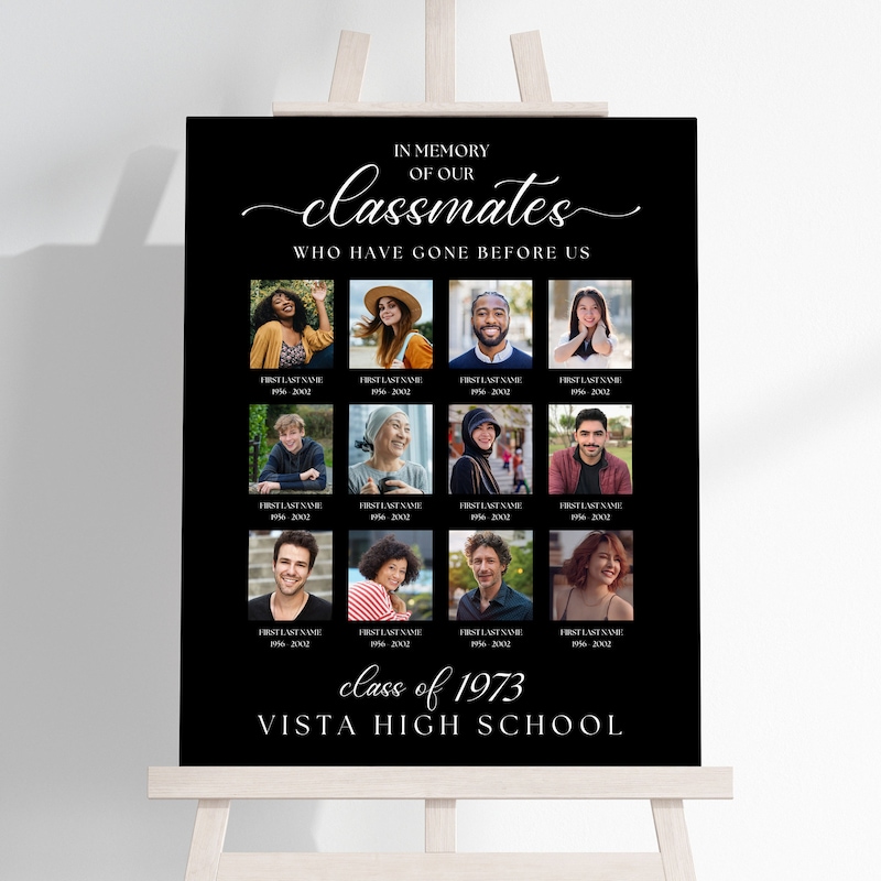Reunion Memorial Table - Etsy