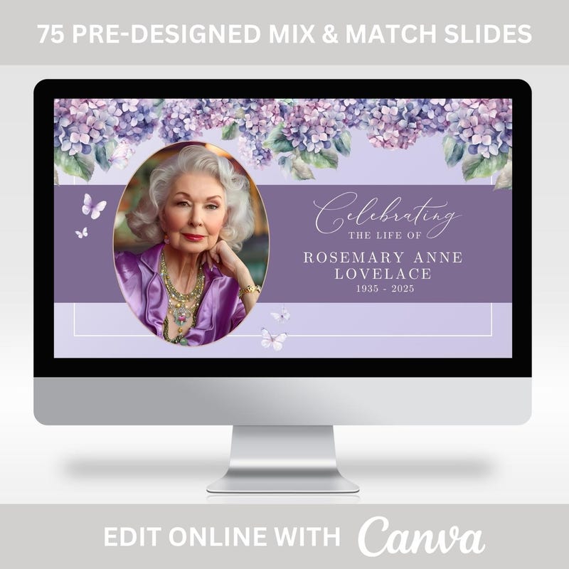 Purple and Green Memorial - Etsy