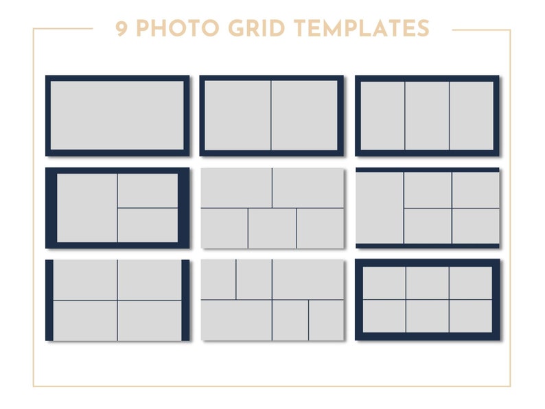 Navy Funeral Photo Slideshow Template for Male Blue Memorial - Etsy