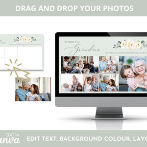 Funeral Photo Slideshow Template, Memorial Video for Woman, White Rose ...