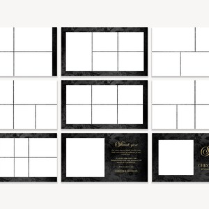 Black and Gold Funeral Slideshow TEMPLATE, Celebration of Life Photo ...