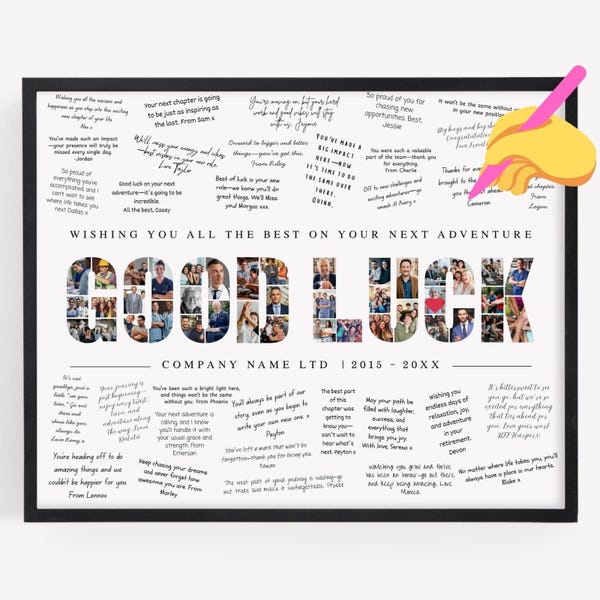 Retirement Poster Canva Template - Etsy UK