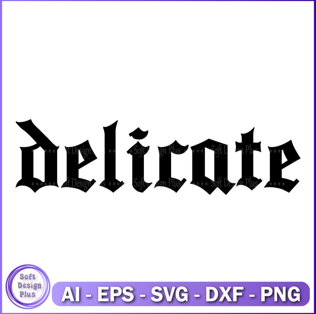 Delicate Svg, Gift Svg, Sublimation Design, Instant Download, Cut File ...