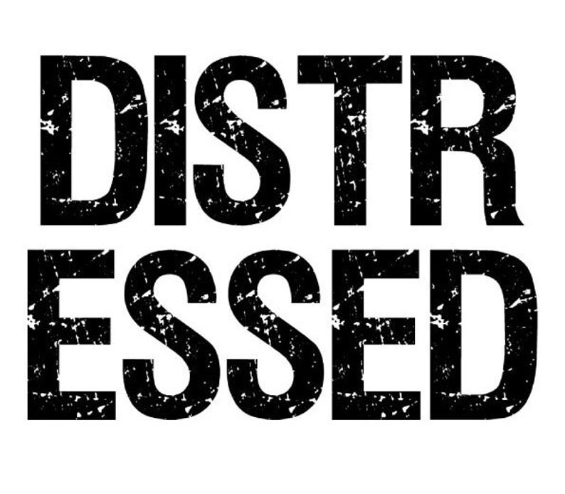 Distressed Font, Svg, Distressed Alphabet, Grunge Font, Png, TTF, OTF ...