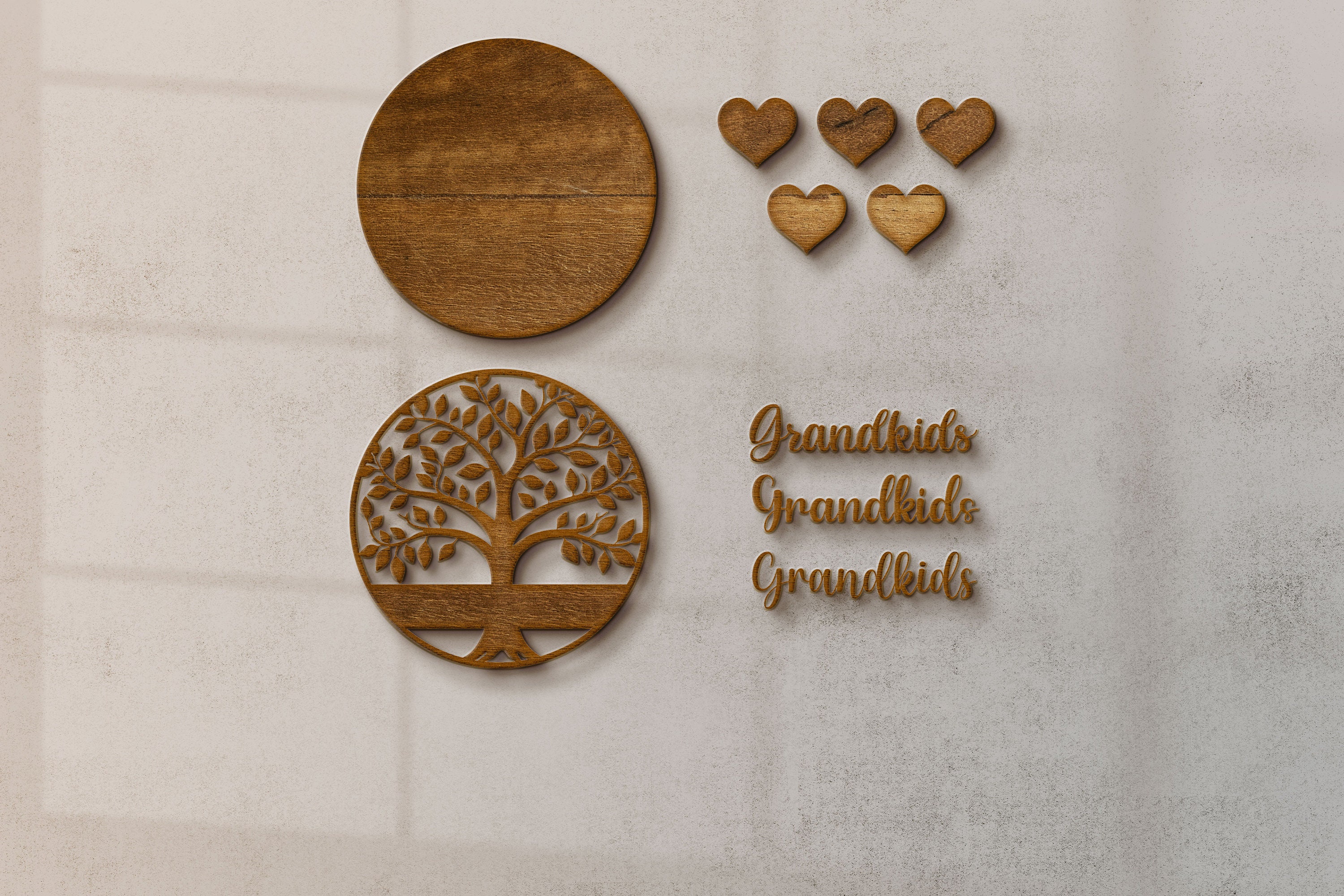 Family Tree Svg, Grandkids Tree SVG, Tree of Life Svg, Cut Files ...